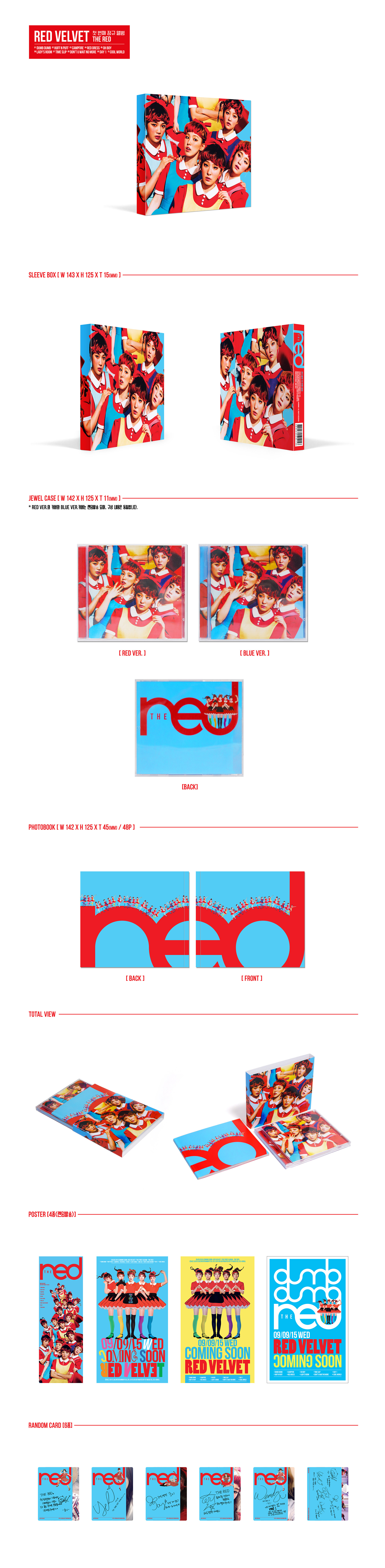 Red Velvet (레드벨벳) – THE RED [The 1st Album] | novilimzloveredvelvet